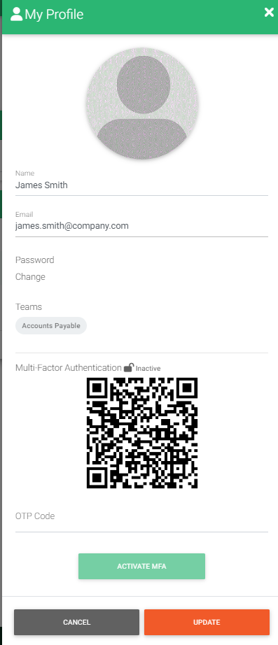 User Profile – EcoDocs Help Center