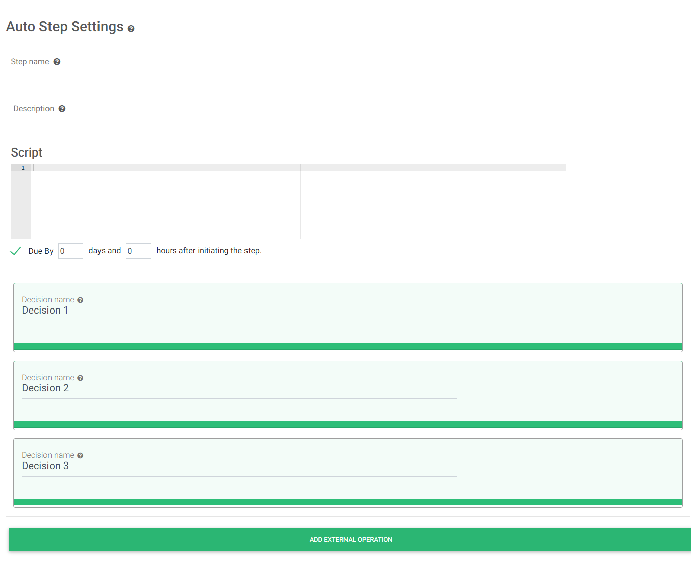 Auto Step Settings – EcoDocs Help Center
