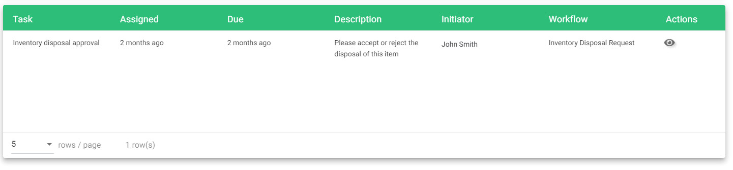 Viewing tasks – EcoDocs Help Center