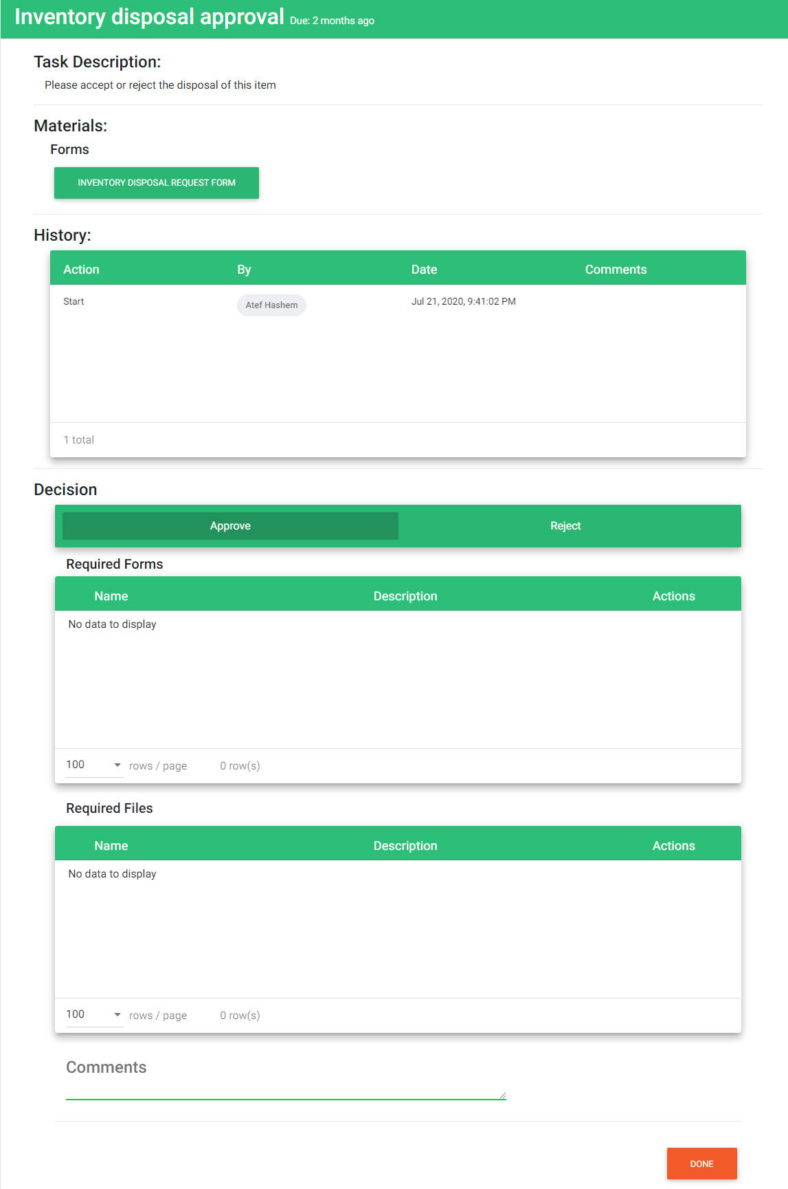 Viewing tasks – EcoDocs Help Center